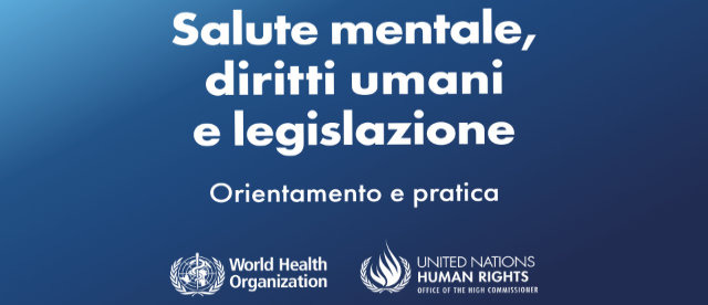 Le linee guida ONU e OMS per ZERO coercizione psichiatrica | CCDU